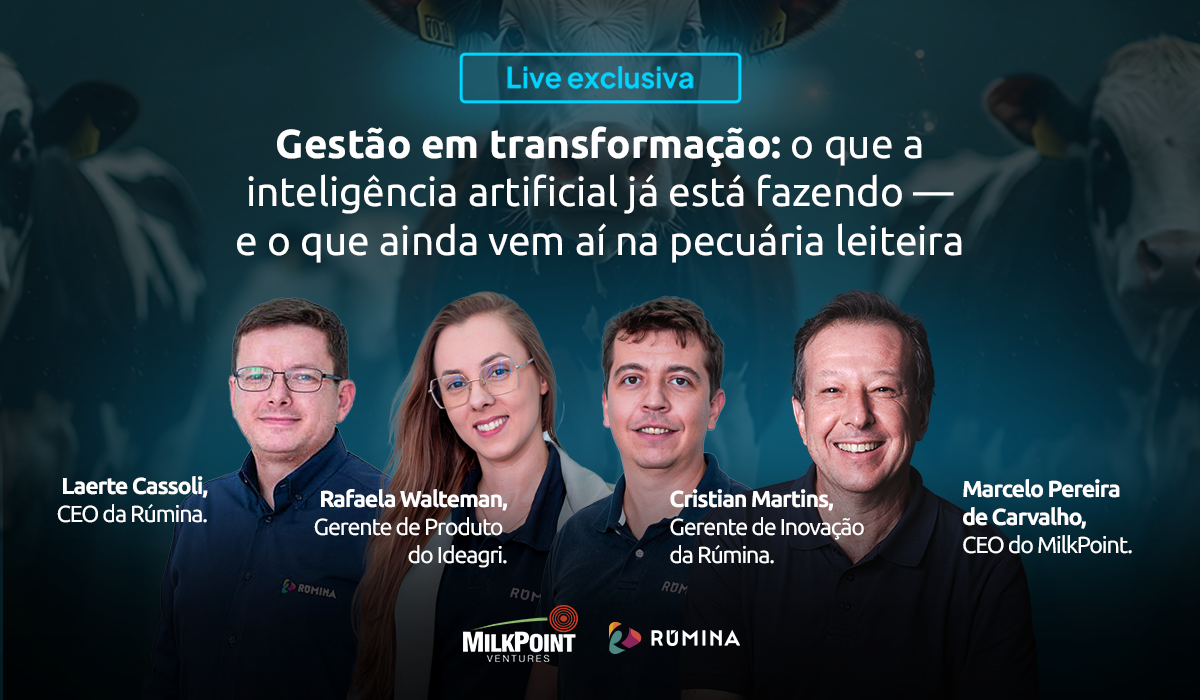 Live com MilkPoint: gestão em transformação na pecuária leiteira com ...